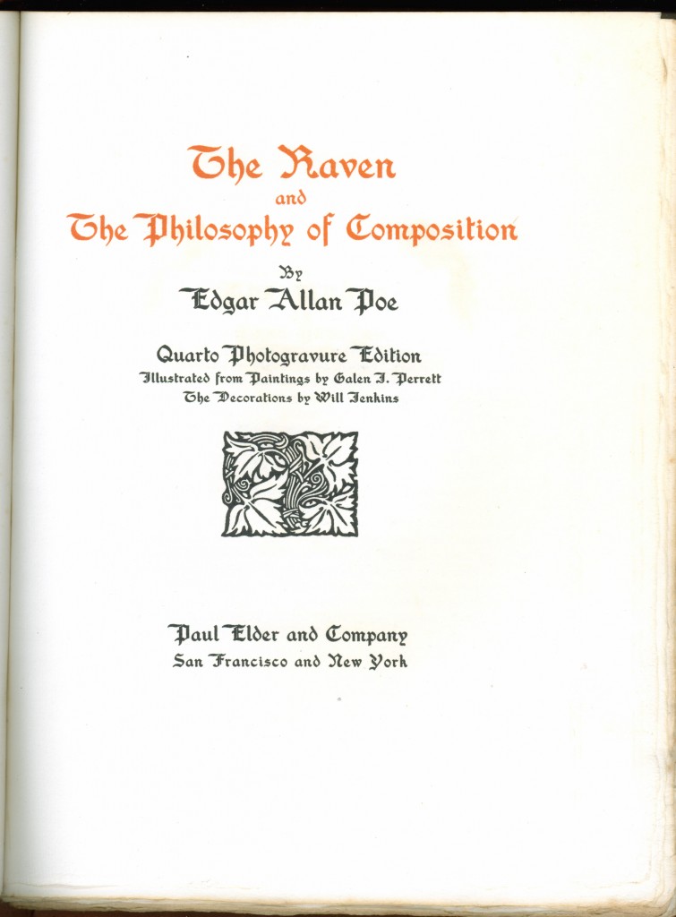 The Raven – Paul Elder & Company