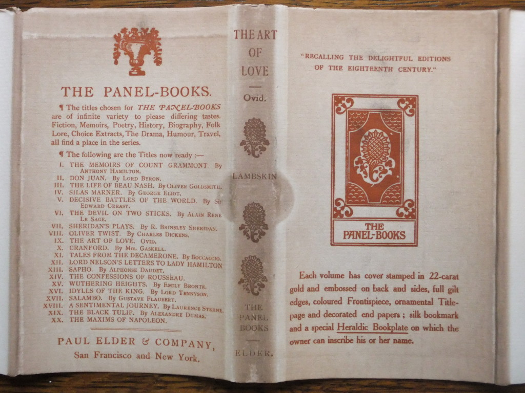 The Panel Books – Paul Elder & Company