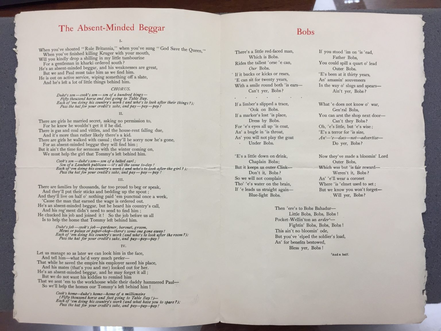 The Absent-Minded Beggar – Paul Elder & Company